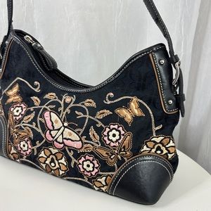 Fossil | Bags | Fossil Butterfly Embroidered Shoulder Bag Cutest Bag ...